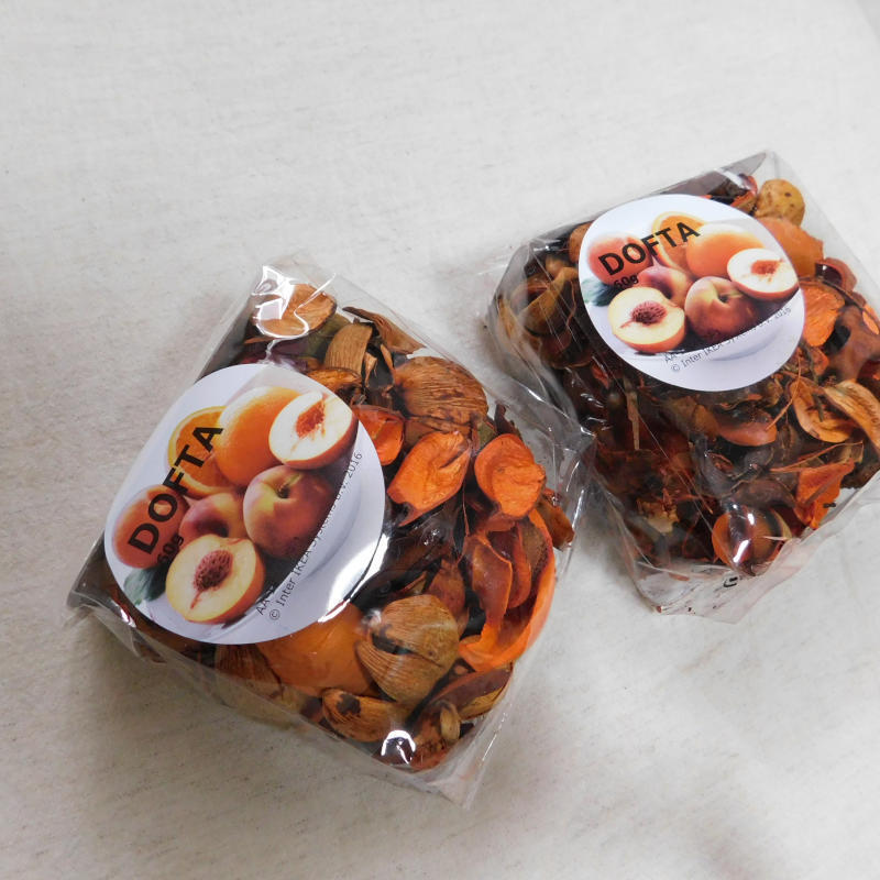 『DOFTA ドフタ（熟したピーチ＆トロピカルフルーツ＆フレッシュオレンジの香り）』をIKEAで買って部屋に置いたんだ【ポプリ】60g／99円 ...